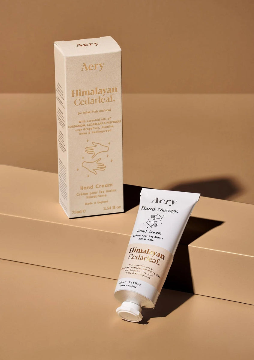 AERY | Himalayan Cedarleaf Hand Cream | Cedar, Patchouli and Lemon | LONDØNWORKS