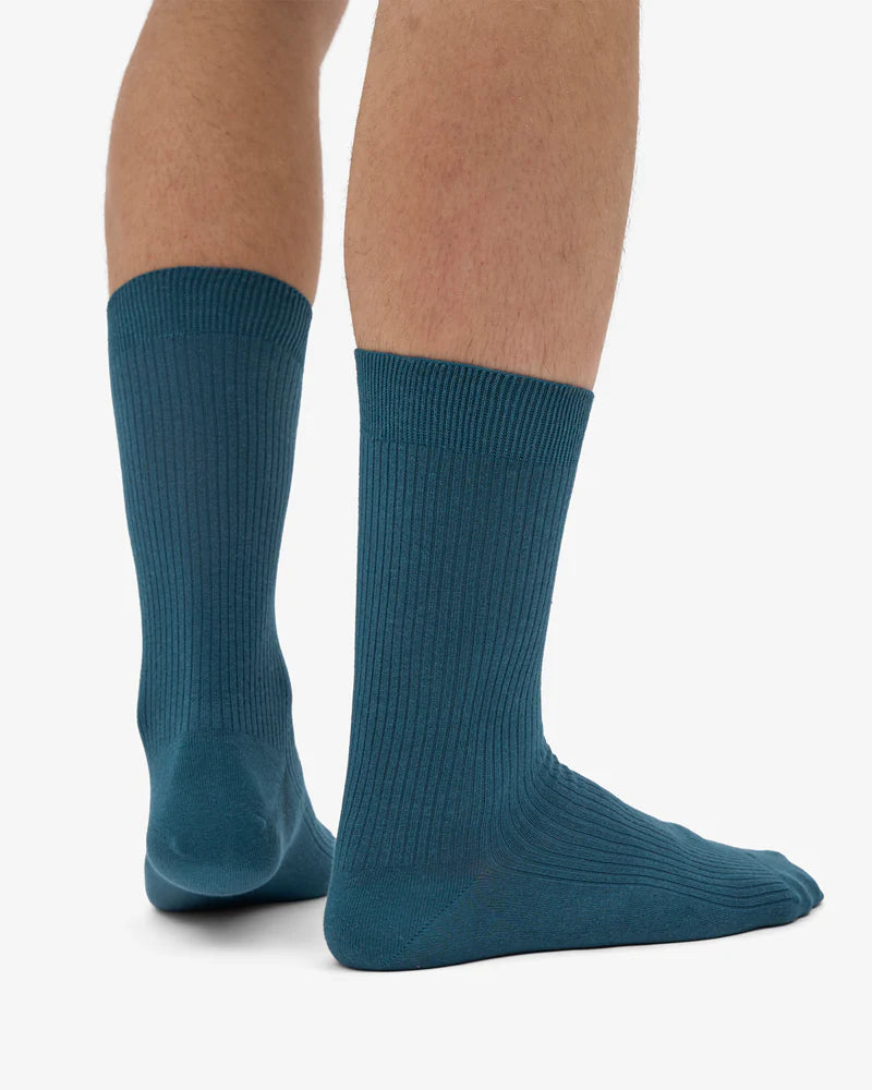 COLORFUL STANDARD | Men Classic Organic Sock | Ocean Green | LONDØNWORKS