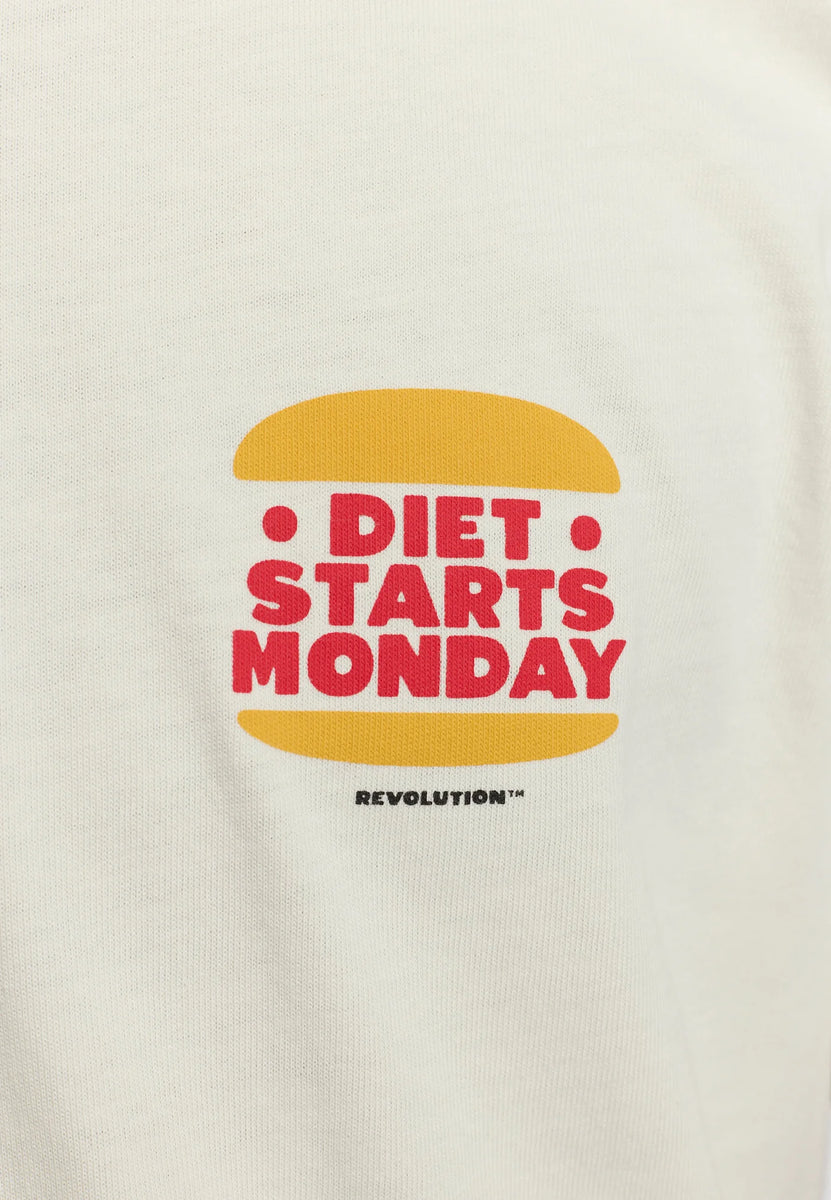 REVOLUTION | 1427 DIE T-Shirt | Off-White | LONDØNWORKS